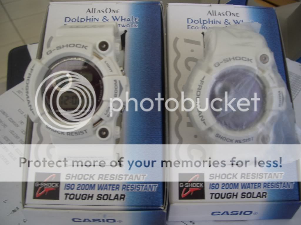 FSOT: BNIB White Frogman gw-206k | WatchUSeek Watch Forums