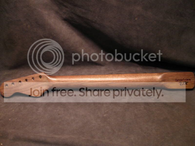 Walnut/wenge strat neck and mahogany strat body - Electric Guitars ...