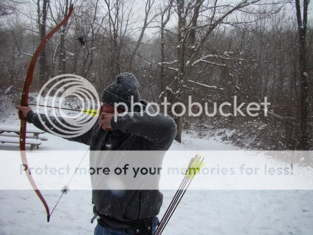Shooting in the snow…. | Archery Talk Forum