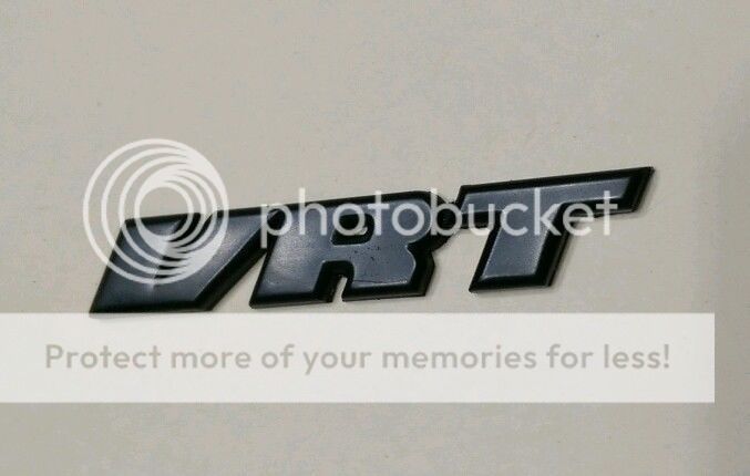 FS: Custom Rear VRT Badges VR6 Turbo Emblem | VW Vortex - Volkswagen Forum