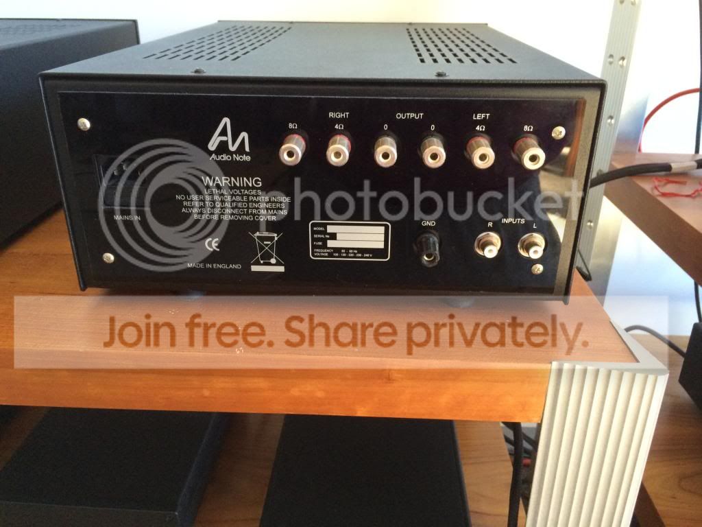 NO LONGER AVAILABLE: FS Audio Note M2 Phono Preamp, P1SE Power Amp ...