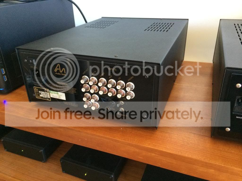 NO LONGER AVAILABLE: FS Audio Note M2 Phono Preamp, P1SE Power Amp ...