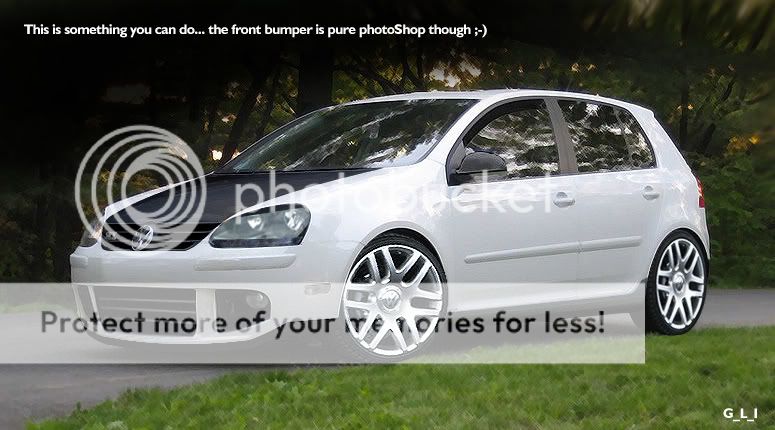 front bumper idea for mkV rabbit | VW Vortex - Volkswagen Forum
