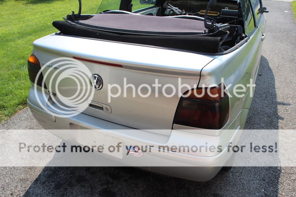 2001 Cabrio Silver front bumper, hood, trunk, rear bumper for sale | VW ...