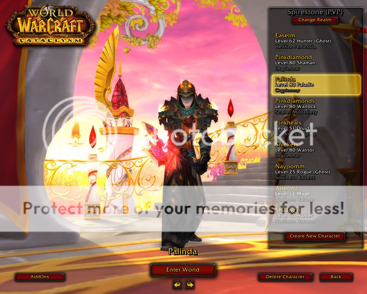 US Wts 80 pally 80, shaman 80, dk 80, 80 warlock, 80 druid, and 80 ...