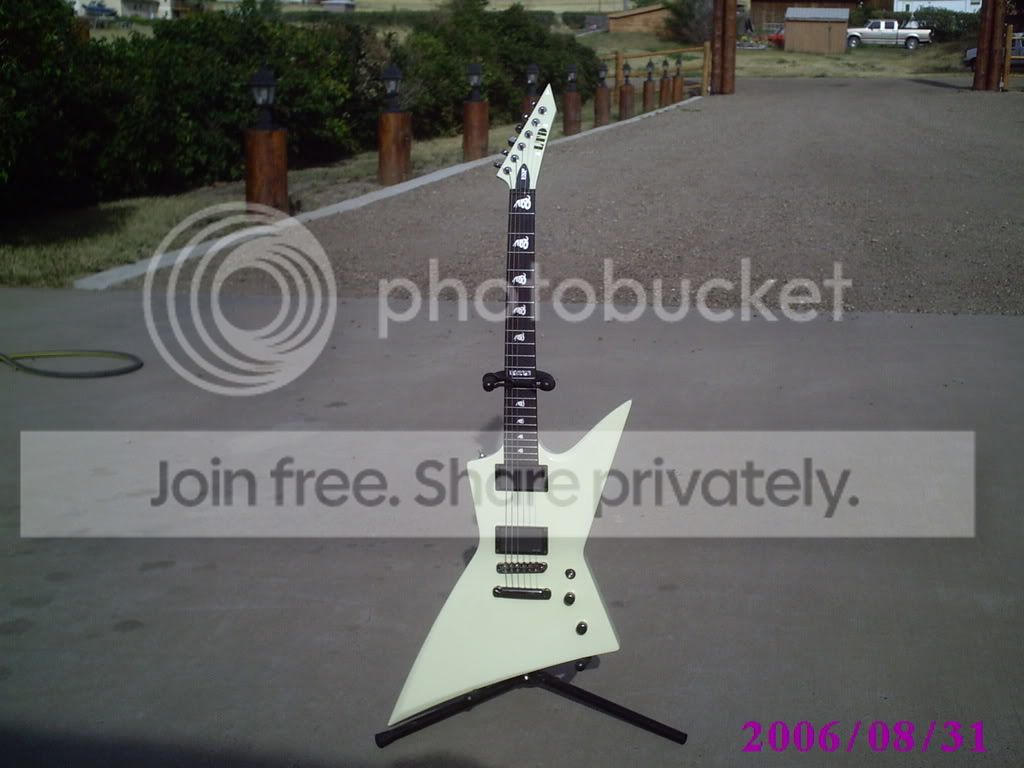 FS. Or Trade ESP LTD EX400 Olympic White - Electric Guitars - Harmony ...