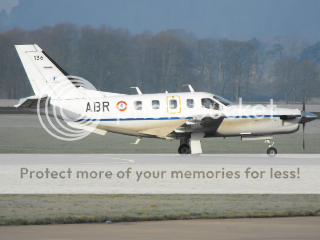 French TBM 700 at Shawbury - FighterControl
