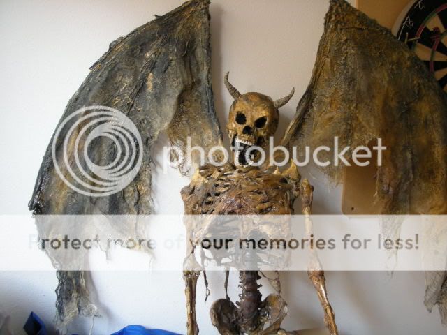 Demon Skeleton | Halloween Forum