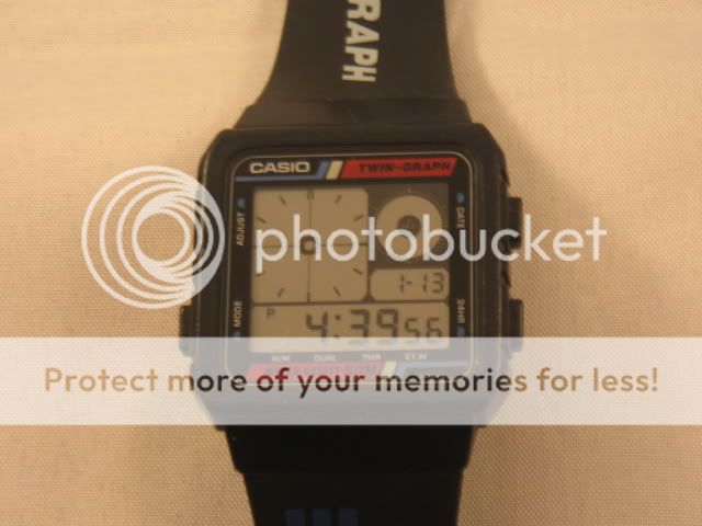 Casio Twin Graph AE-20W TZ 95% Original Rubber Strap First $125 takes ...