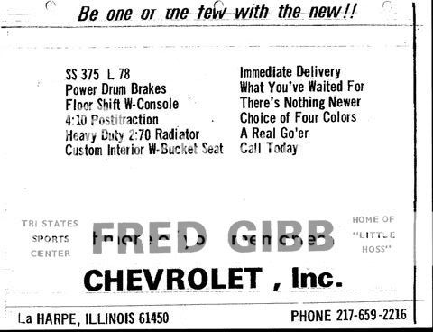 Fred Gibb Chevrolet | Chevrolet Nova Forum