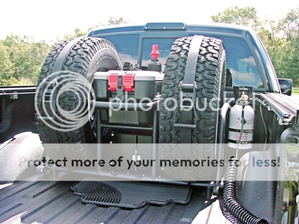 Vertical Tire Rack (Outlaw Product) | F-150 Raptor Forums